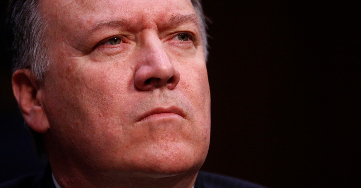 A Revealing Moment In Mike Pompeos Confirmation Hearing The Atlantic