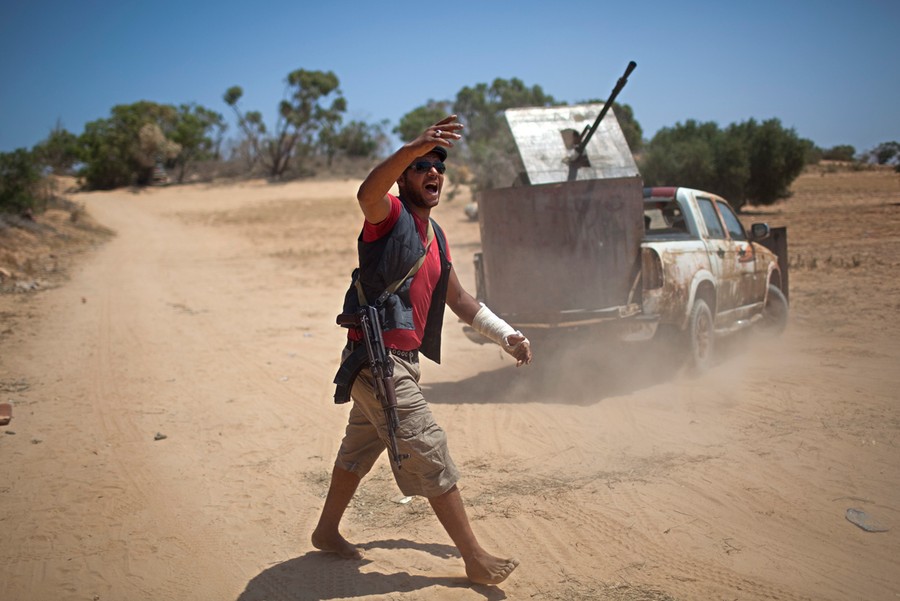 DIY Weapons of the Libyan Rebels - The Atlantic