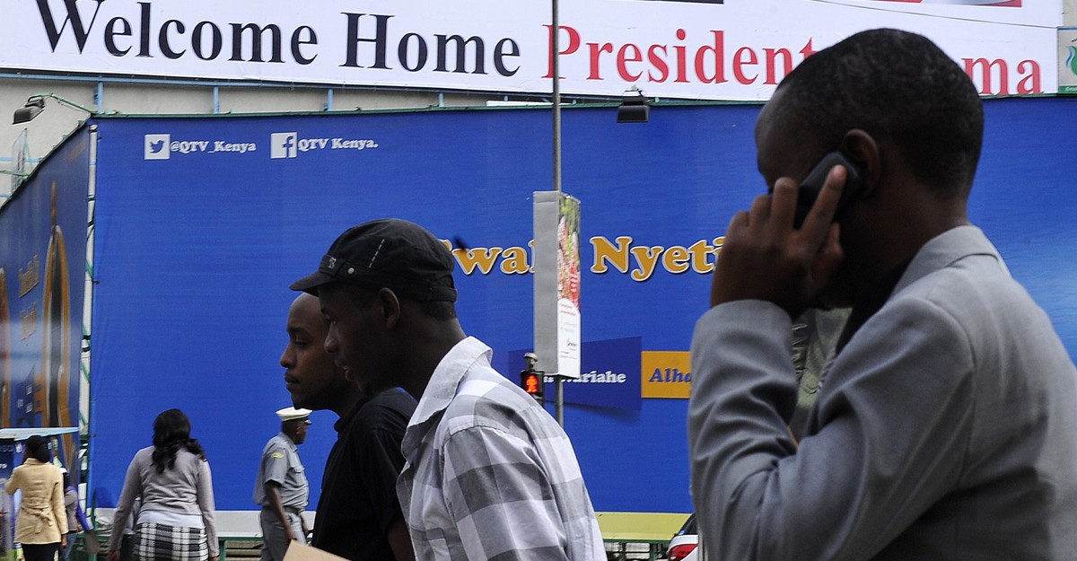 A Very Different Barack Obama Returns to Kenya - The Atlantic