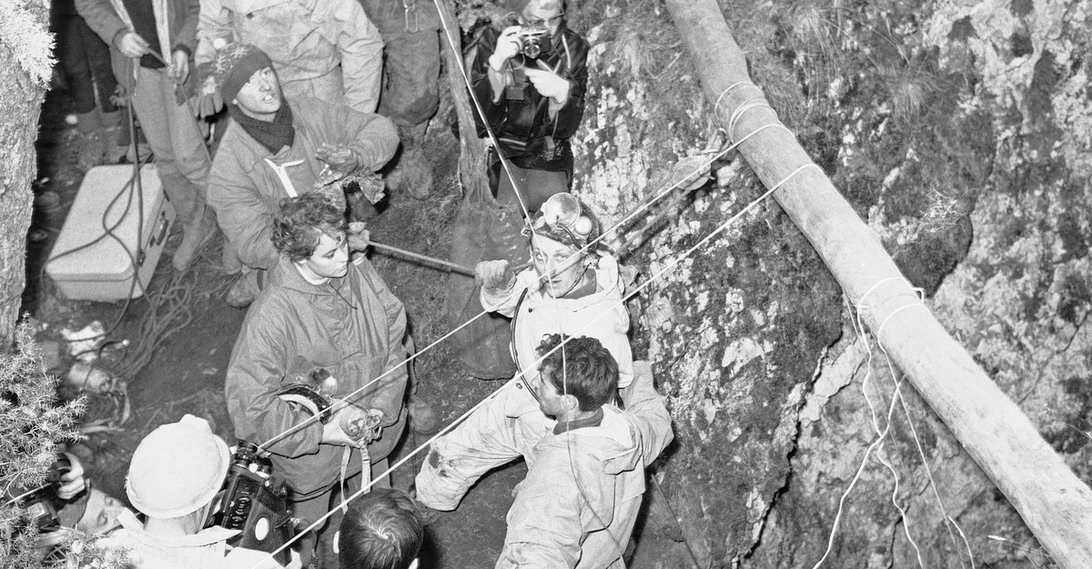 The Sexism of 1960s Media Covering Cave Explorers - The Atlantic