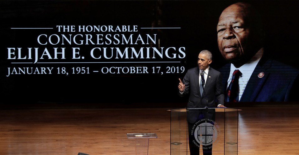 Barack Obama's Eulogy for Elijah Cummings: Full Text - The Atlantic