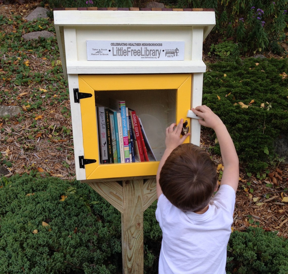 The Low-Tech Appeal of Little Free Libraries - The Atlantic