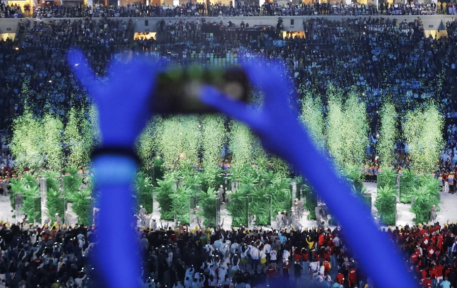 Photos of the Rio 2016 Olympics Opening Ceremony - The Atlantic