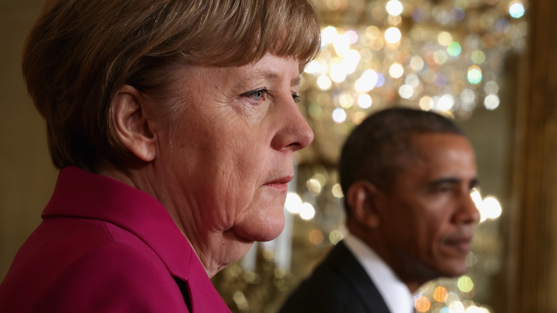 Obama and Merkel Meet the Press, Unhappily - The Atlantic