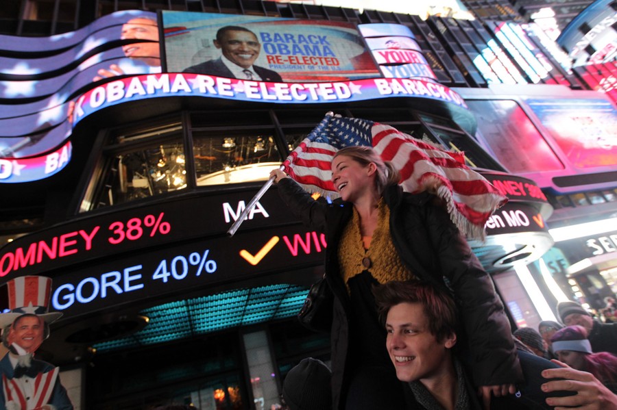 Election Night 2012: Reactions in Photos - The Atlantic