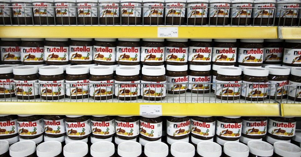 Map: All the Countries That Contribute to a Single Jar of Nutella - The ...