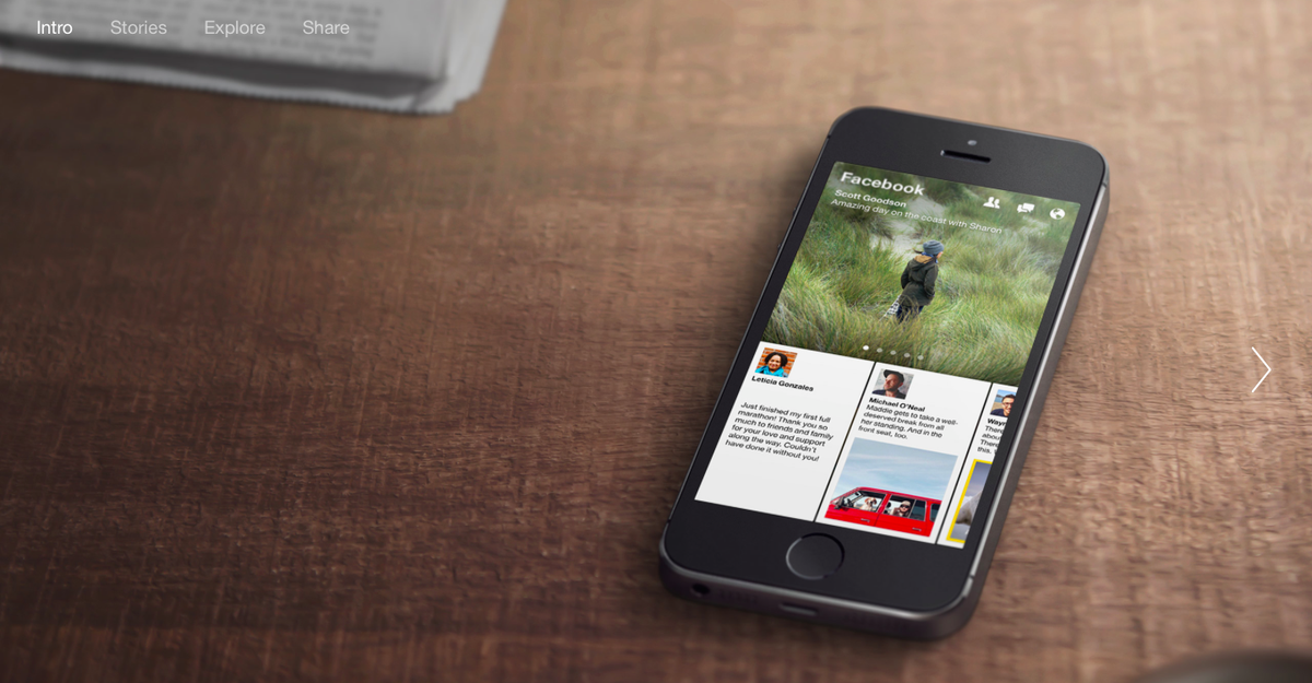 The Quiet Upheaval of Facebook's New iPhone App - The Atlantic