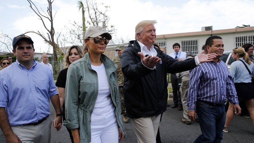 Trump Blames Hurricane Maria Death Toll on Democrats - The Atlantic