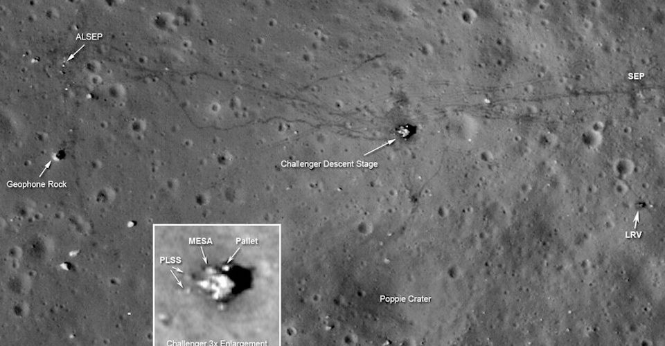 The Trash We've Left on the Moon - The Atlantic