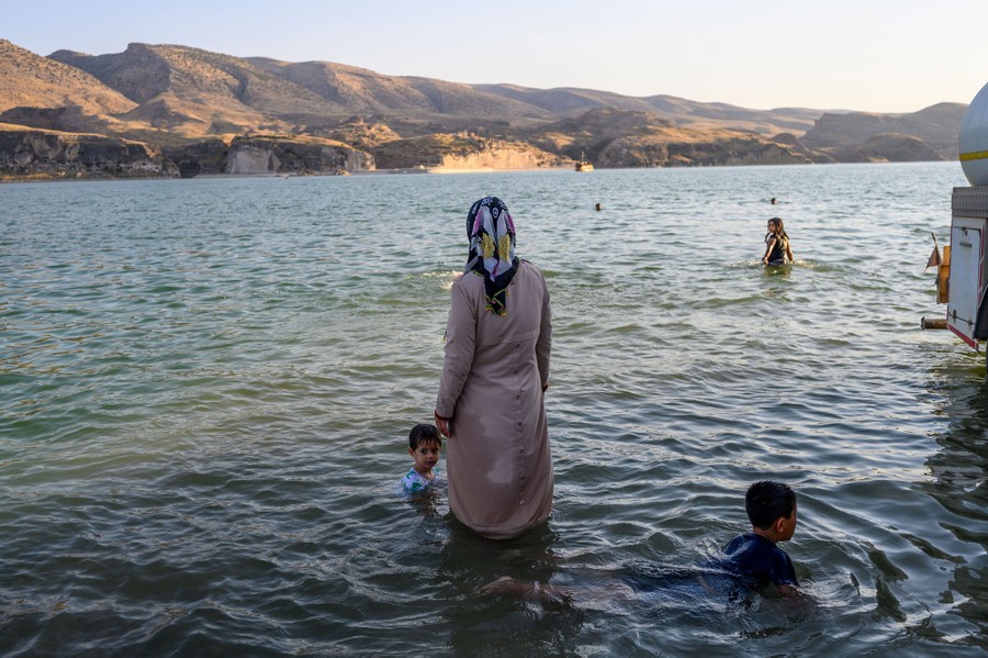 Photos: An Ancient Town Submerged—Hasankeyf Underwater - The Atlantic