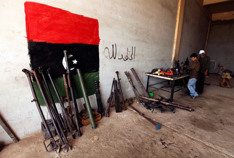 DIY Weapons of the Libyan Rebels - The Atlantic