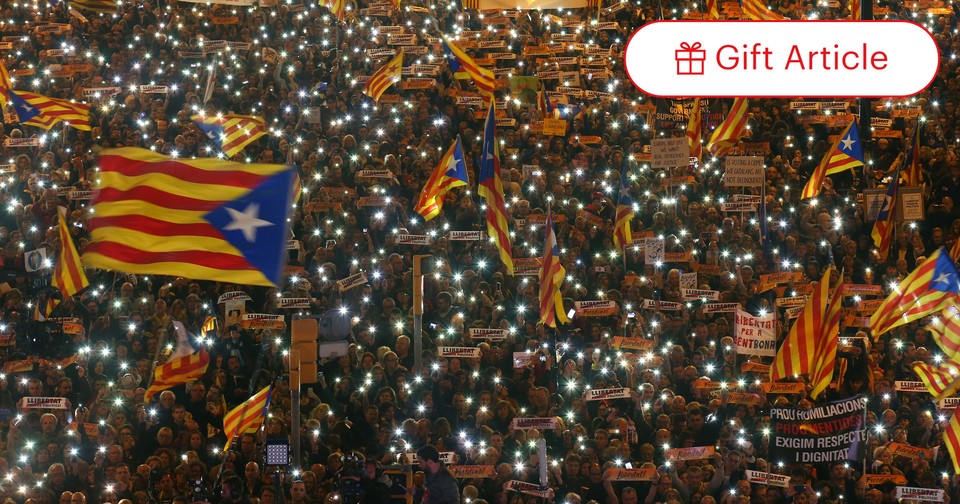 catalan flag independence