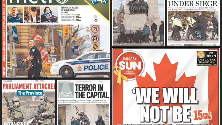 How Canada's Newspapers Reported the Ottawa Shooting - The Atlantic