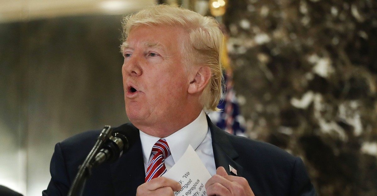 Trump's 'On Both Sides' Press Conference: A Key Image - The Atlantic