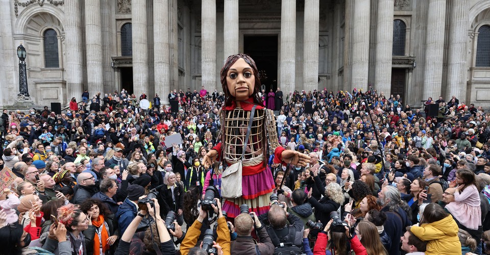 Photos: The Journey of Little Amal - The Atlantic