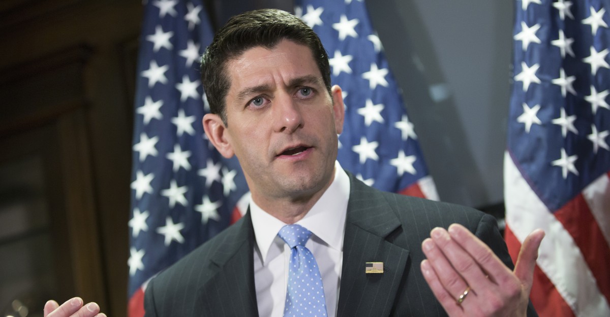 Paul Ryan Faces His First Uprising From House Conservatives - The Atlantic