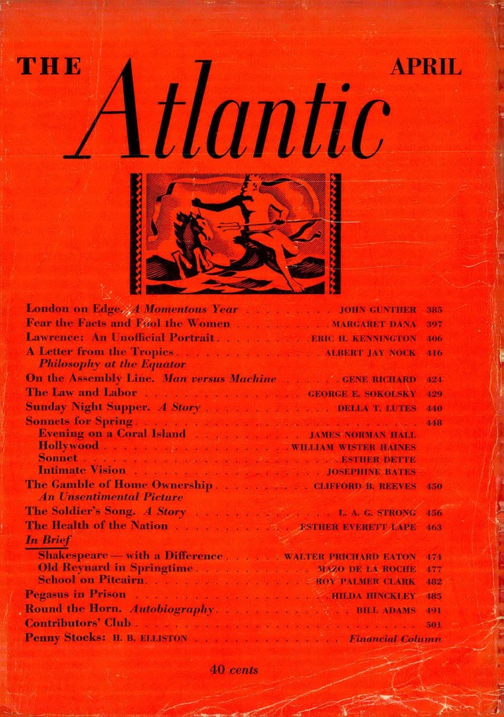 April 1937 Issue - The Atlantic