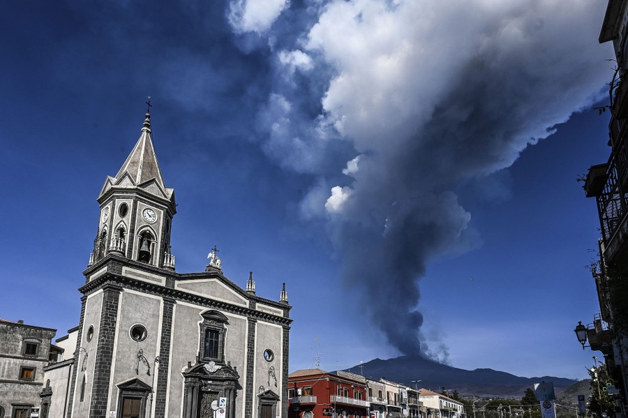 Photos: Recent Eruptions on Mount Etna - The Atlantic