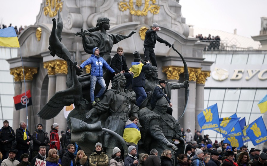 Days of Protest in Ukraine - The Atlantic