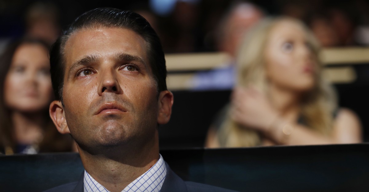 Was Donald Trump Jr. Told the Kremlin Was Behind the Leak? - The Atlantic