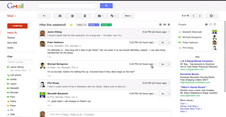 A Sneak Preview of the New Gmail - The Atlantic