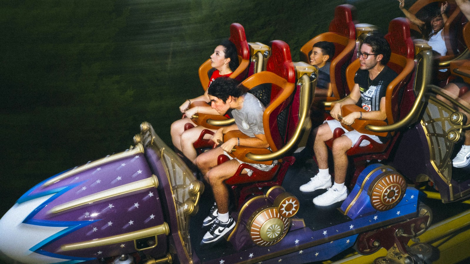 theme park rides types