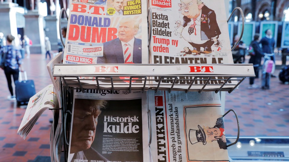 Denmark Finds Itself at the Center of a Trumpian Storm - The Atlantic