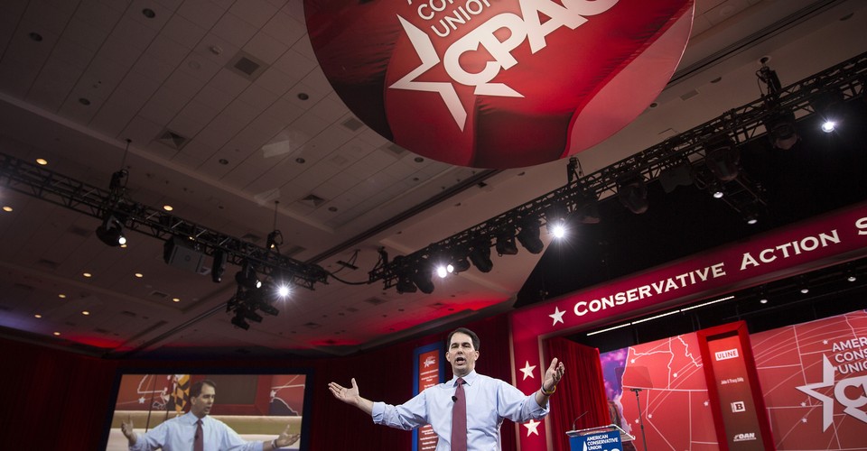 Scott Walker to CPAC: Staring Down Wisconsin Union Protestors Prepared ...