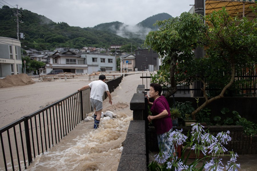 Photos: Death Toll Reaches 200 in Devastating Japan Floods - The Atlantic
