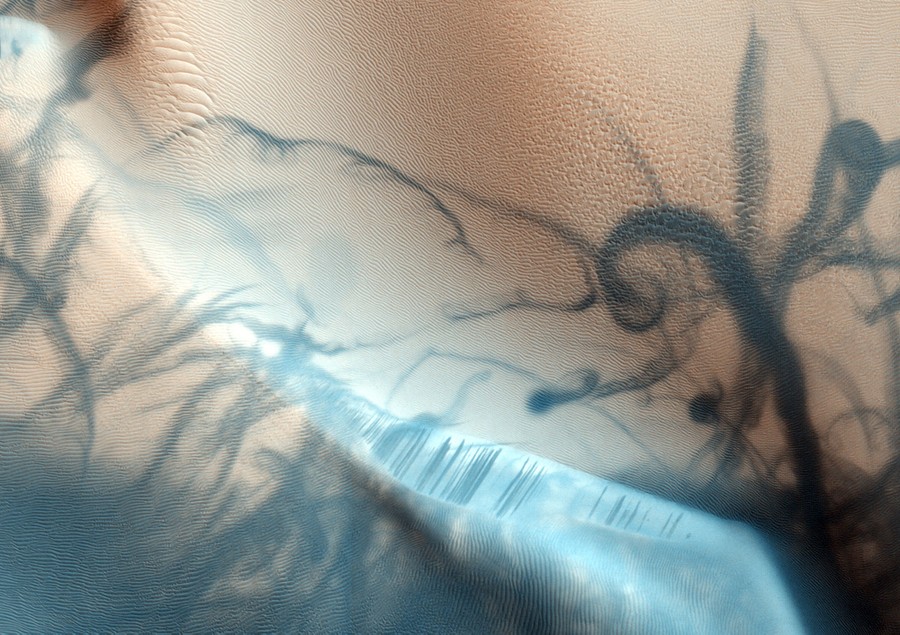 Photos: The Dust Devils of Mars - The Atlantic