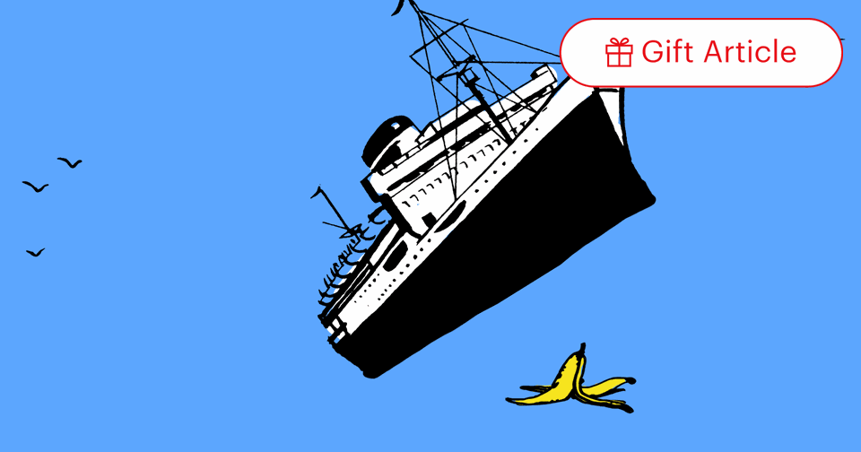 ship sinking rats jumping