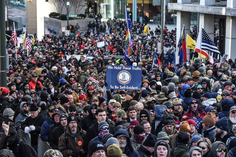 Photos From the Pro-gun Rally in Virginia - The Atlantic