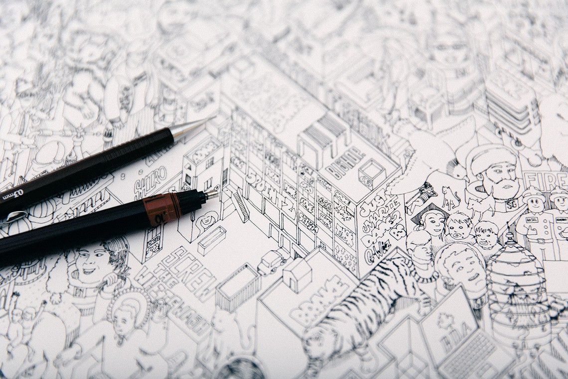 The Internet (as a Pen-and-Pencil Drawing) - The Atlantic