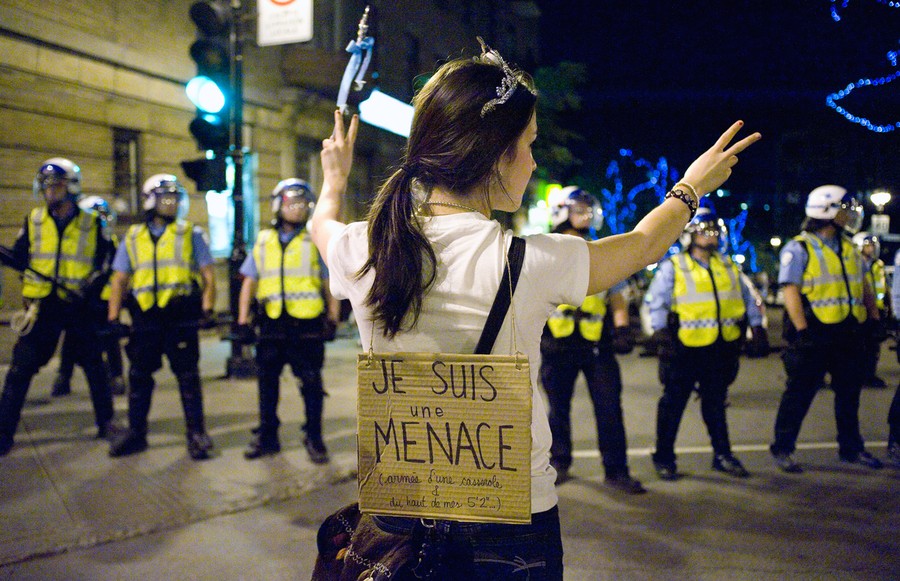 The Montreal Protests, 4 Months In - The Atlantic