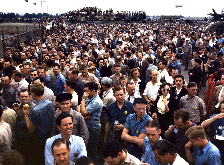 World War II: The American Home Front in Color - The Atlantic