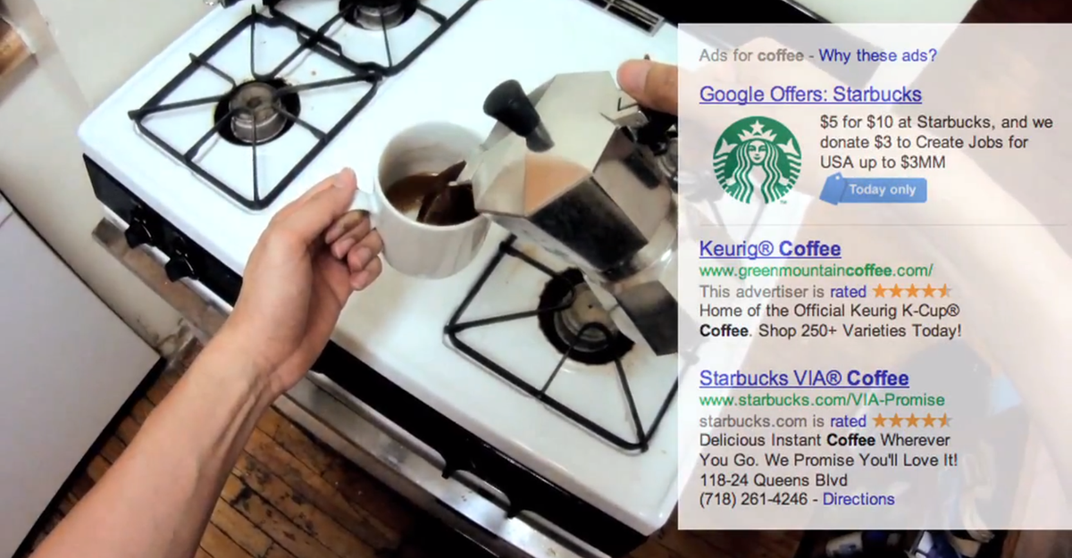 A Remix of Google's Project Glass Video—Now With Ads - The Atlantic