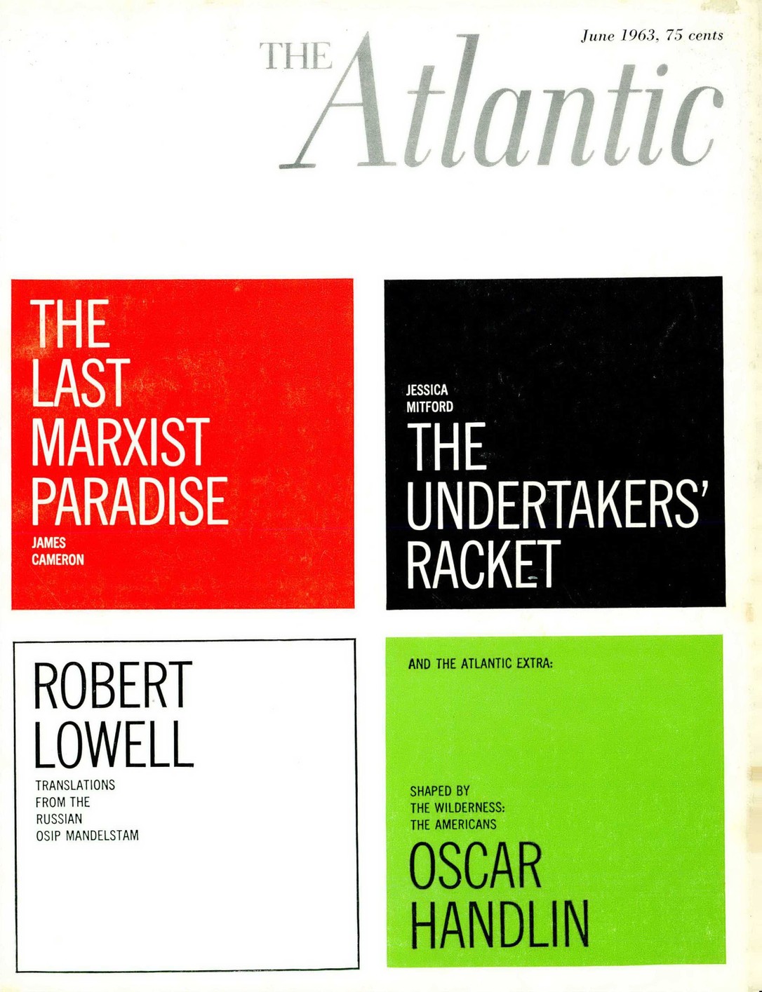 June 1963 Issue - The Atlantic