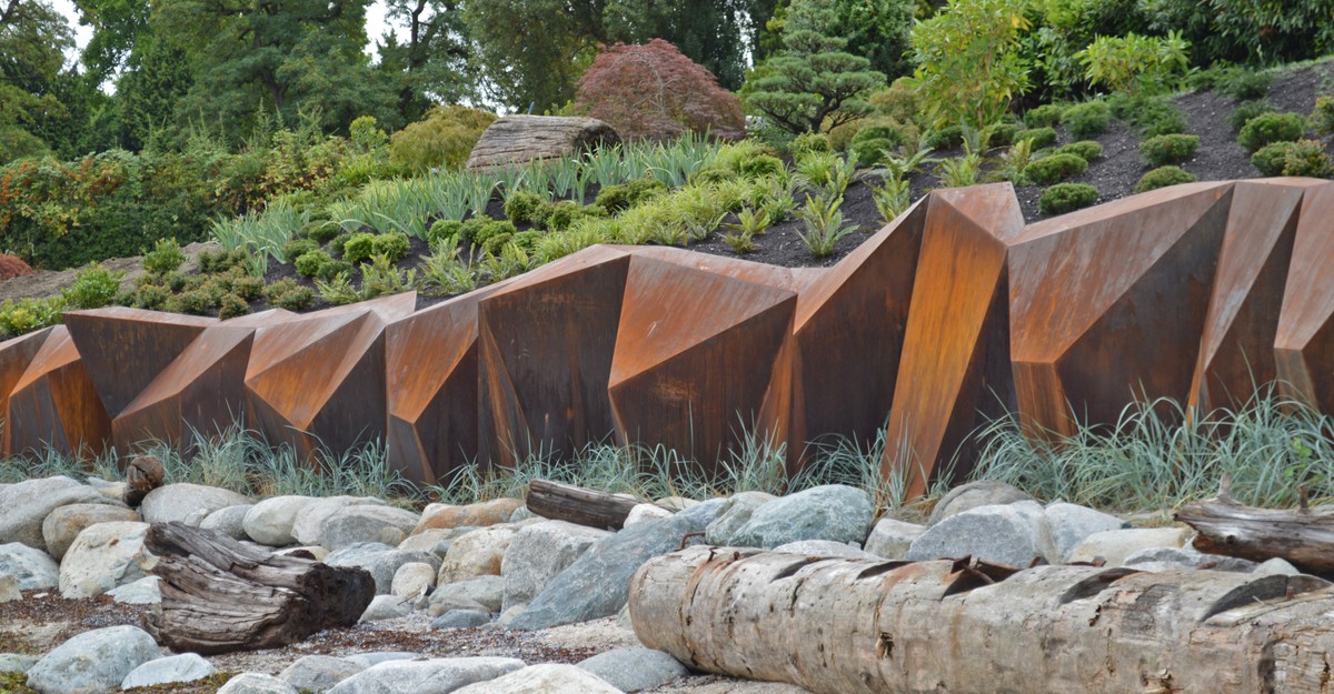 A Beautiful Sea Wall in Canada Is Also Public Art - The Atlantic