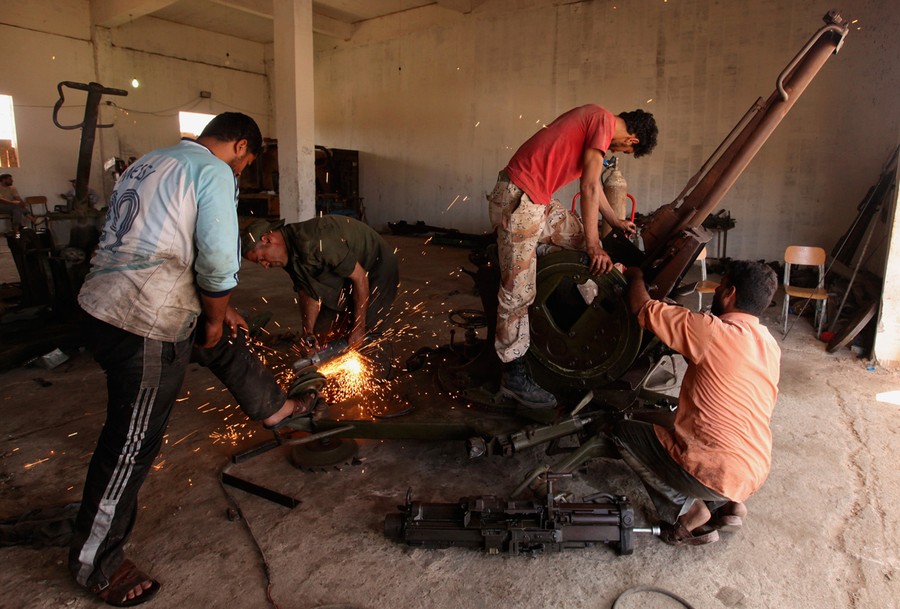 DIY Weapons of the Libyan Rebels - The Atlantic