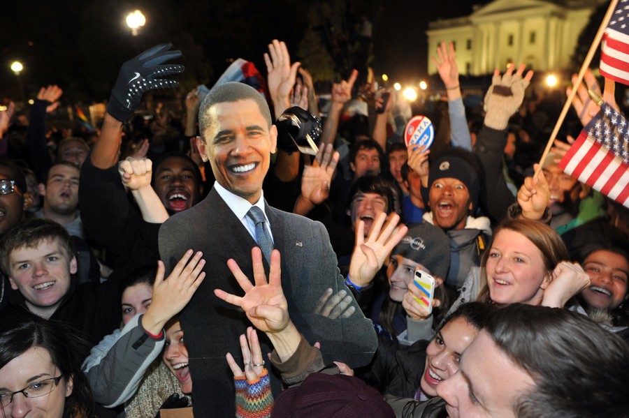 Election Night 2012: Reactions in Photos - The Atlantic