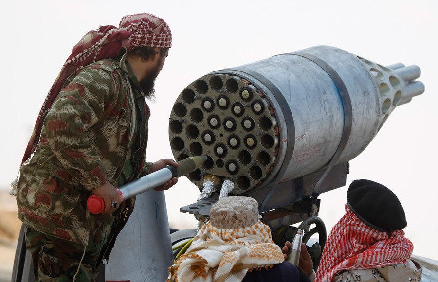 DIY Weapons of the Libyan Rebels - The Atlantic