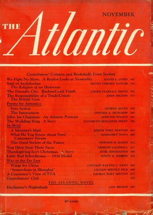 November 1937 Issue - The Atlantic