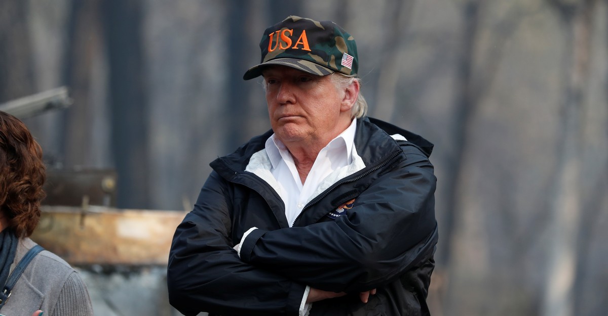 Trump’s Bizarre California Fire Threat Is Serious - The Atlantic