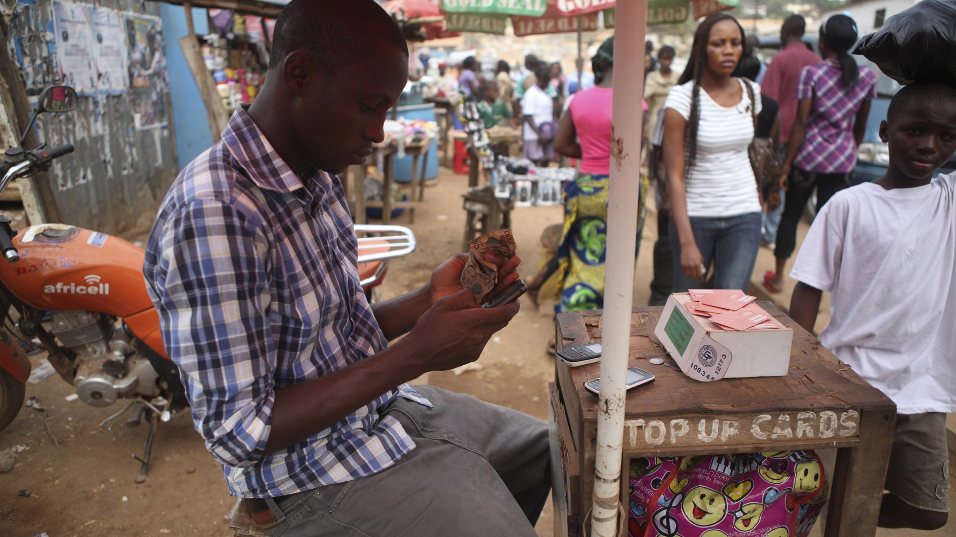 A New Tool in Humanitarian Relief: Texting - The Atlantic