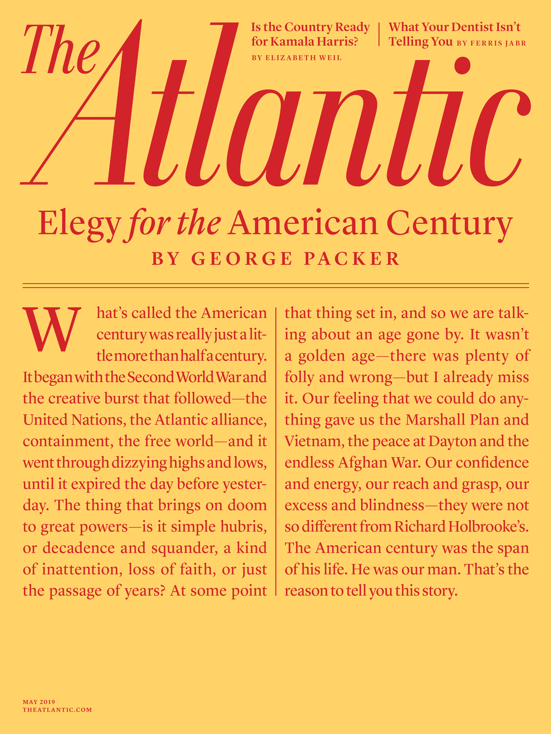 May 2019 Issue - The Atlantic