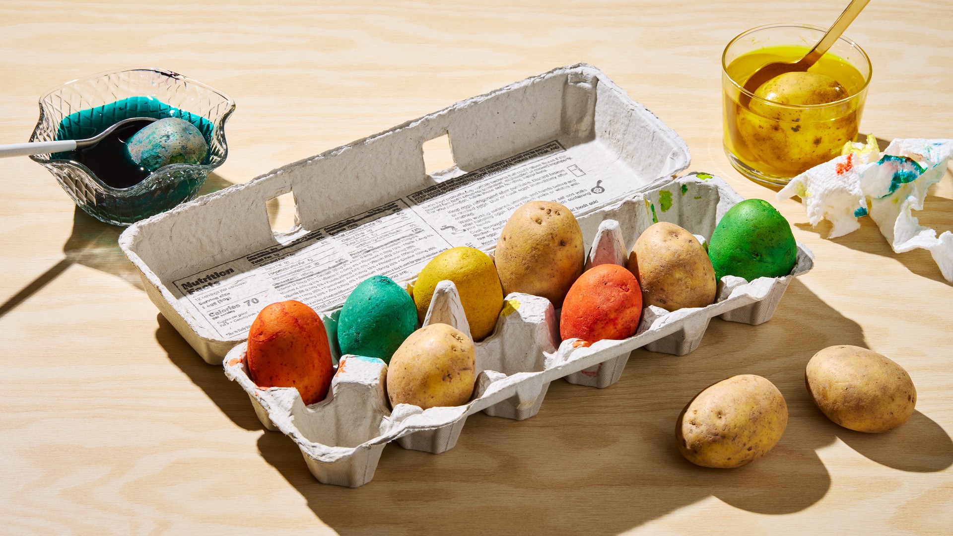 Is Anyone Actually Dyeing Potatoes for Easter? - The Atlantic