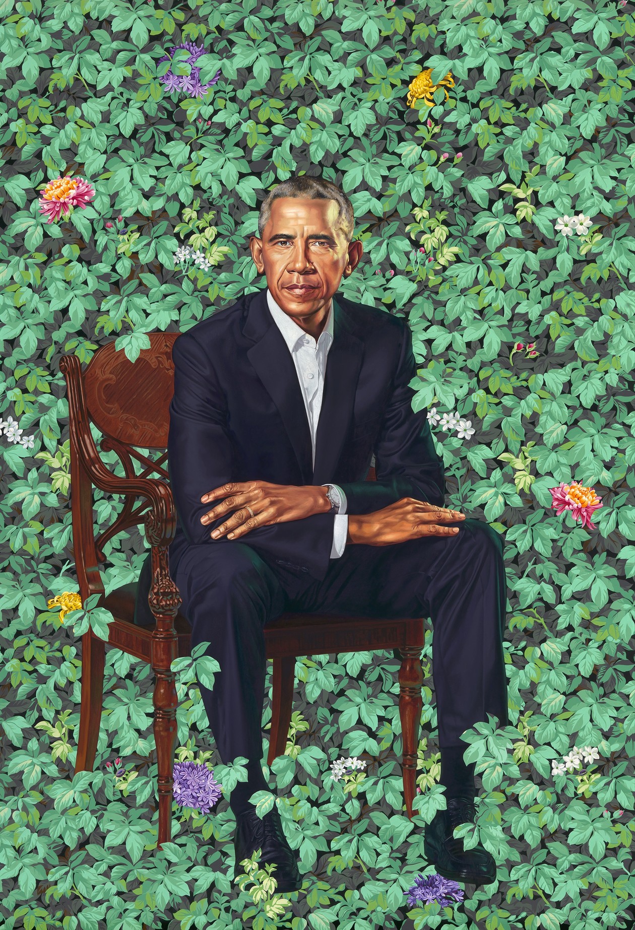 The Obamas' Official Portraits, Revealed - The Atlantic