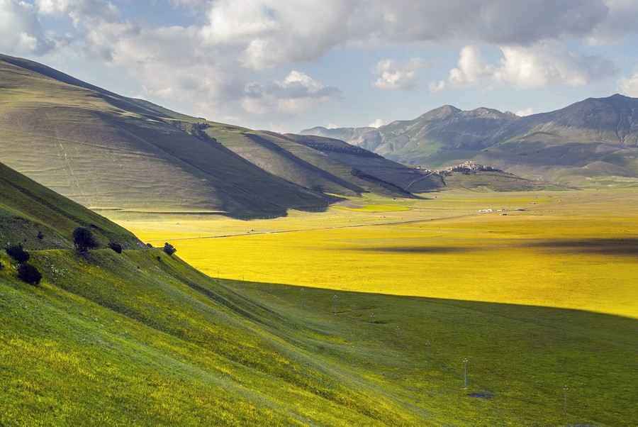 Colors Bloom Across the Great Plain of Castelluccio, Italy - The Atlantic