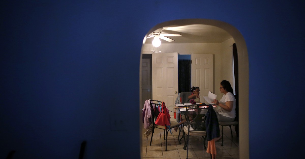 Single Moms in Poverty - The Atlantic