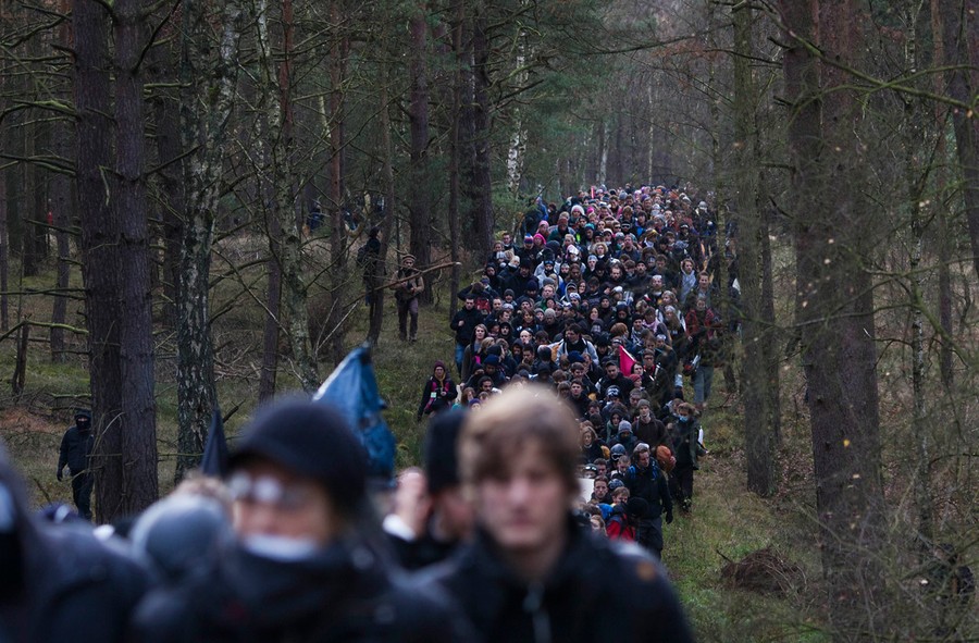 Protesters Disrupt German Nuclear Waste Shipment - The Atlantic